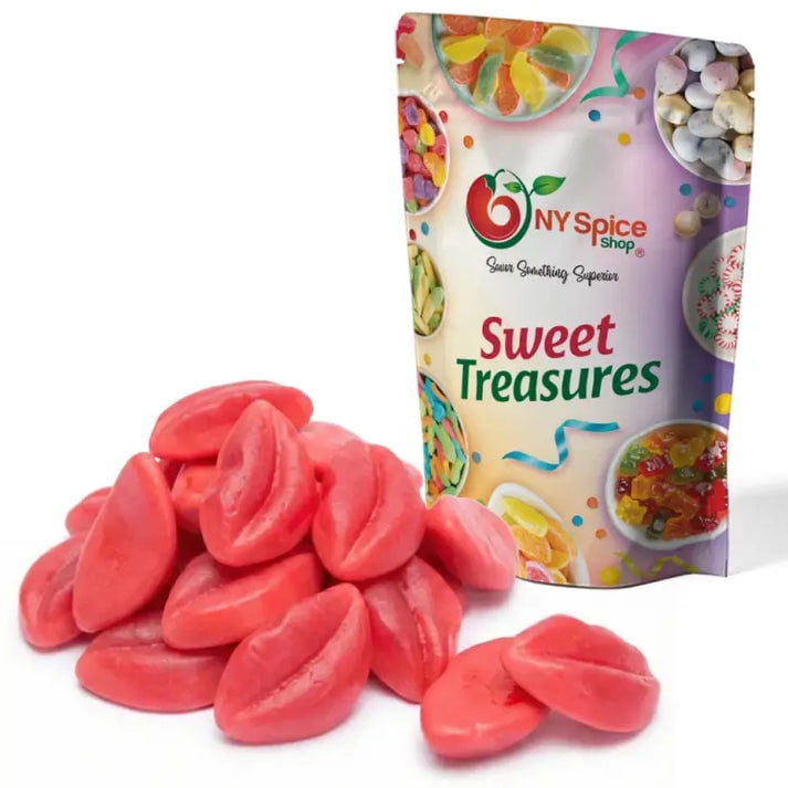 NY SPICE SHOP Valentine Red Puffy Lips - 3 Pound - Strawberry Filled ...