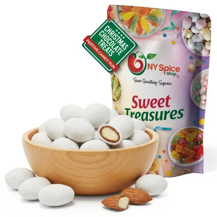 NY Spice Shop Christmas Toffee Almonds Candies - 1 Pound - Toffee ...