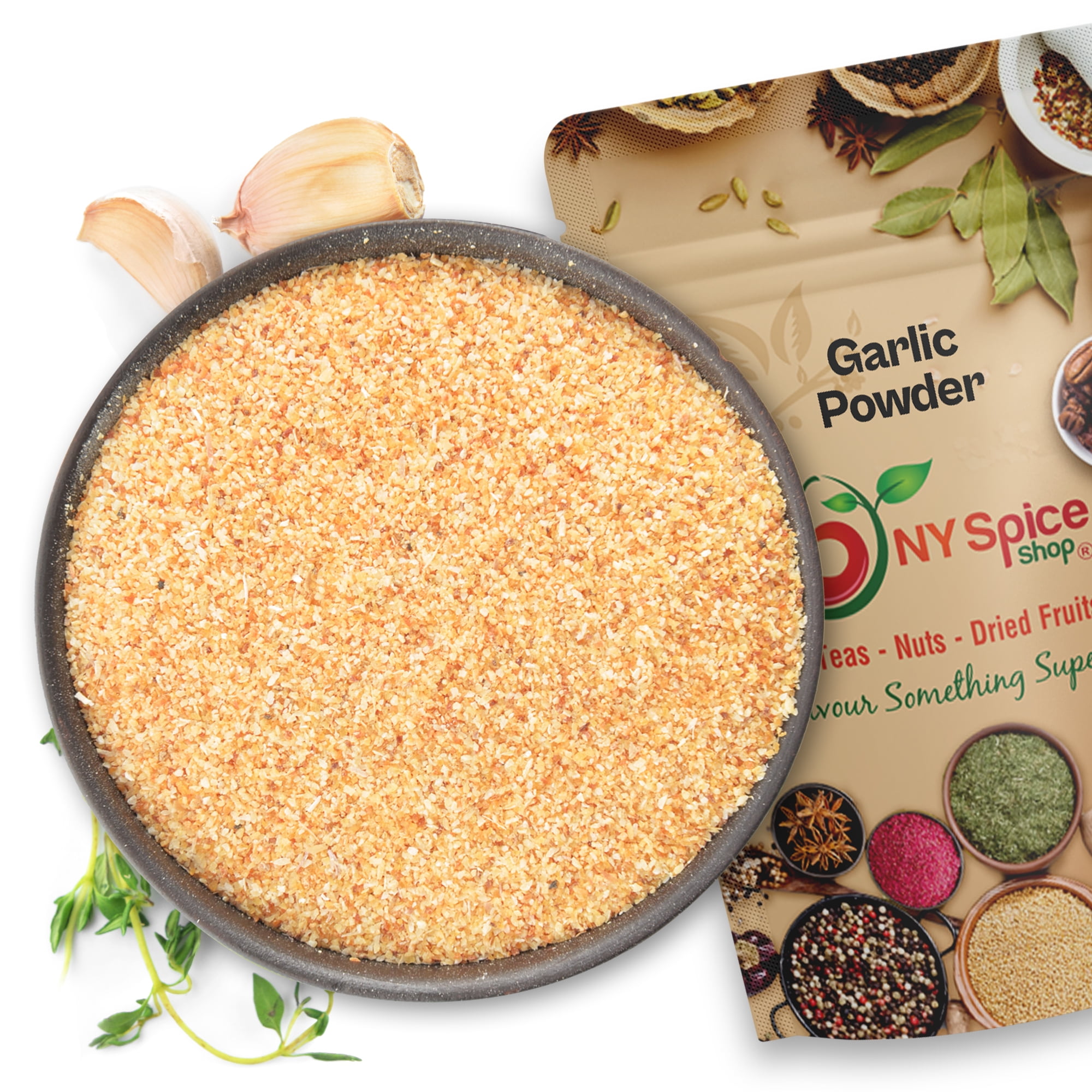 NY Spice Shop Garlic Powder - Ground Garlic - Seasoning Mix, Garlic ...