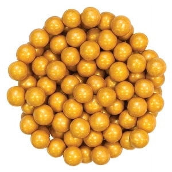 NY Spice Shop Gold Shimmer Sixlets - 1 Pound - Sixlets Candy ...