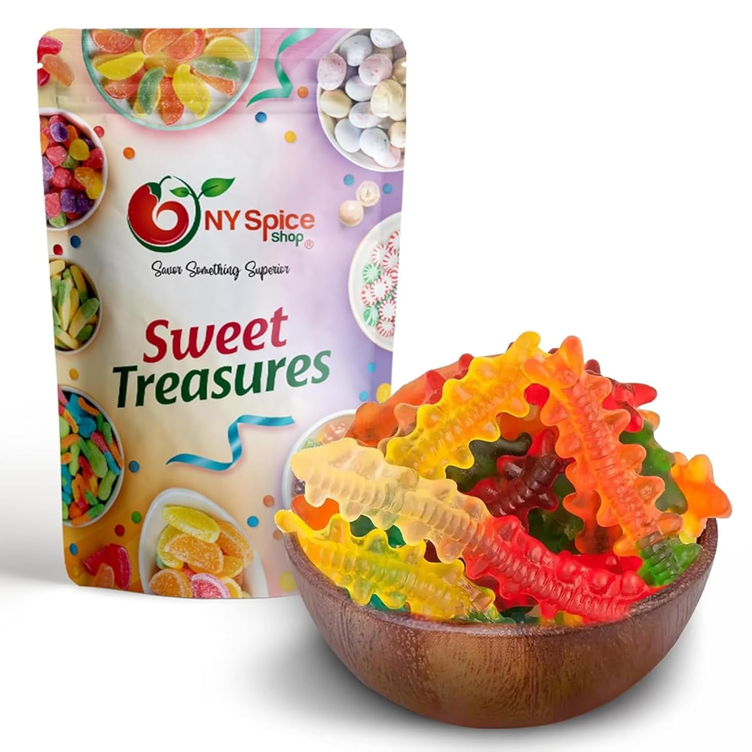 NY Spice Shop Halloween Gummy Centipedes - 1 Pound - Halloween Gummy ...