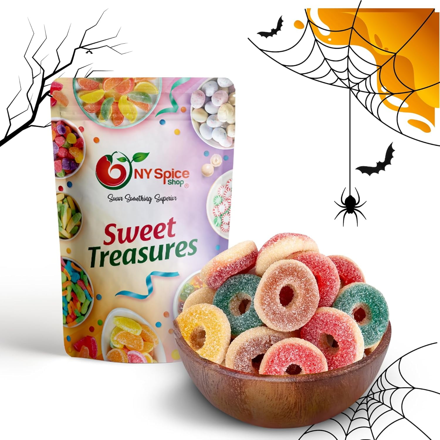 NY Spice Shop Gummy Glazed Donuts - 5 Pound - Glazed Donuts - Donuts ...