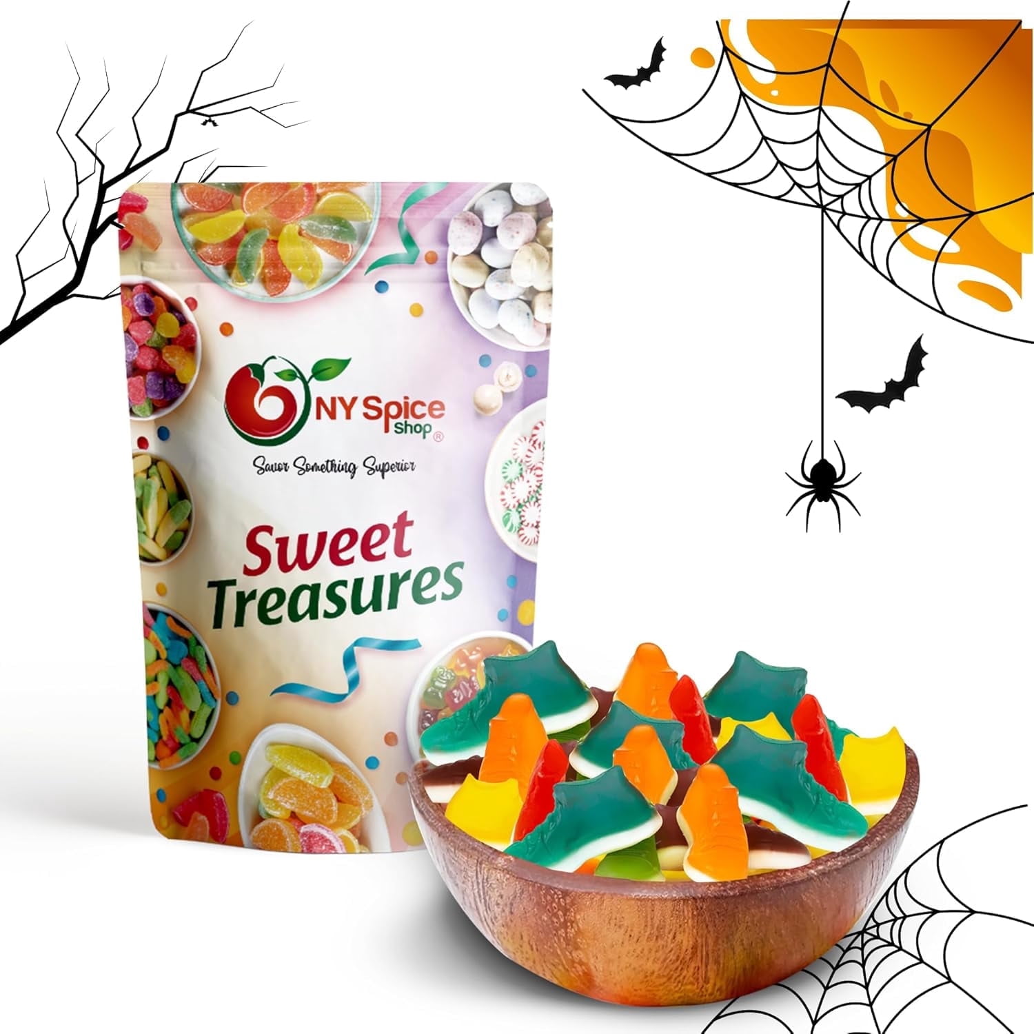 NY Spice Shop Gummy Kicks - 1 Pound - Gummy Candies - Gummy Candy ...