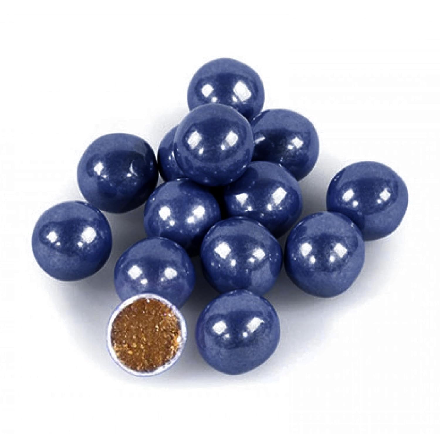 NY Spice Shop Navy Blue Sixlets - 1 Pound - Sixlets Candy - Chocolate ...