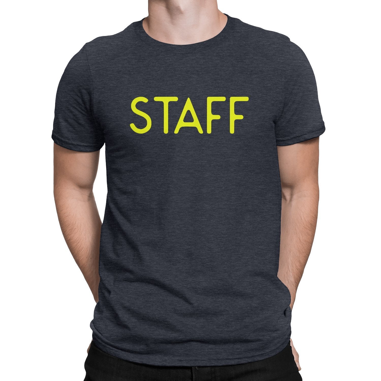 NYC Factory Staff T-Shirt Screen Printed Tee Printed Front & Back Staff ...