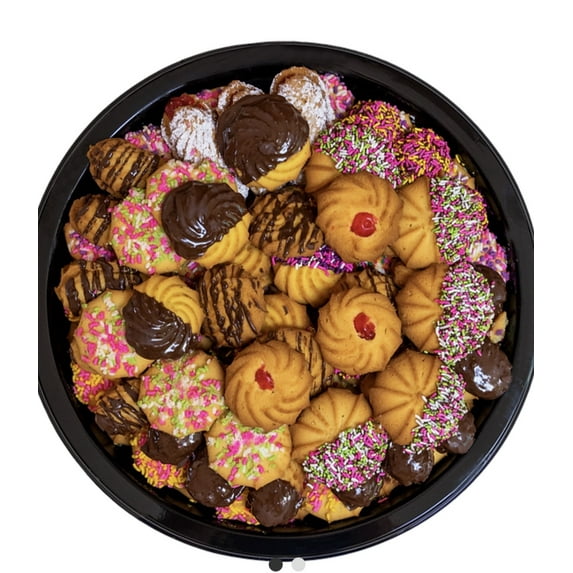 NYC Italian Cookie Gift Platter Assorted (1.5 Pound) - Walmart.com