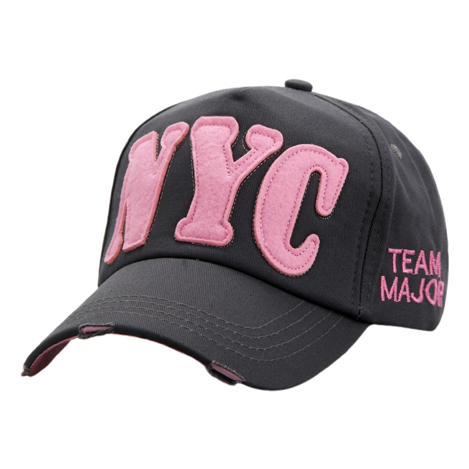 NYC Letter Baseball Cap For Men And Women Spring Summer Sports Hat ...