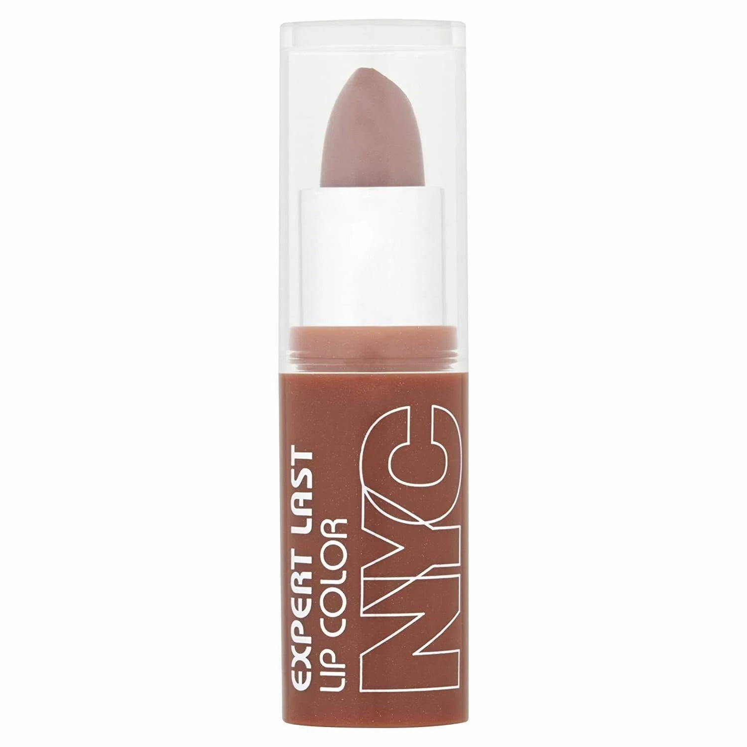 NYC New York Color Expert Last Lipstick, Creamy Caramel - Walmart.com
