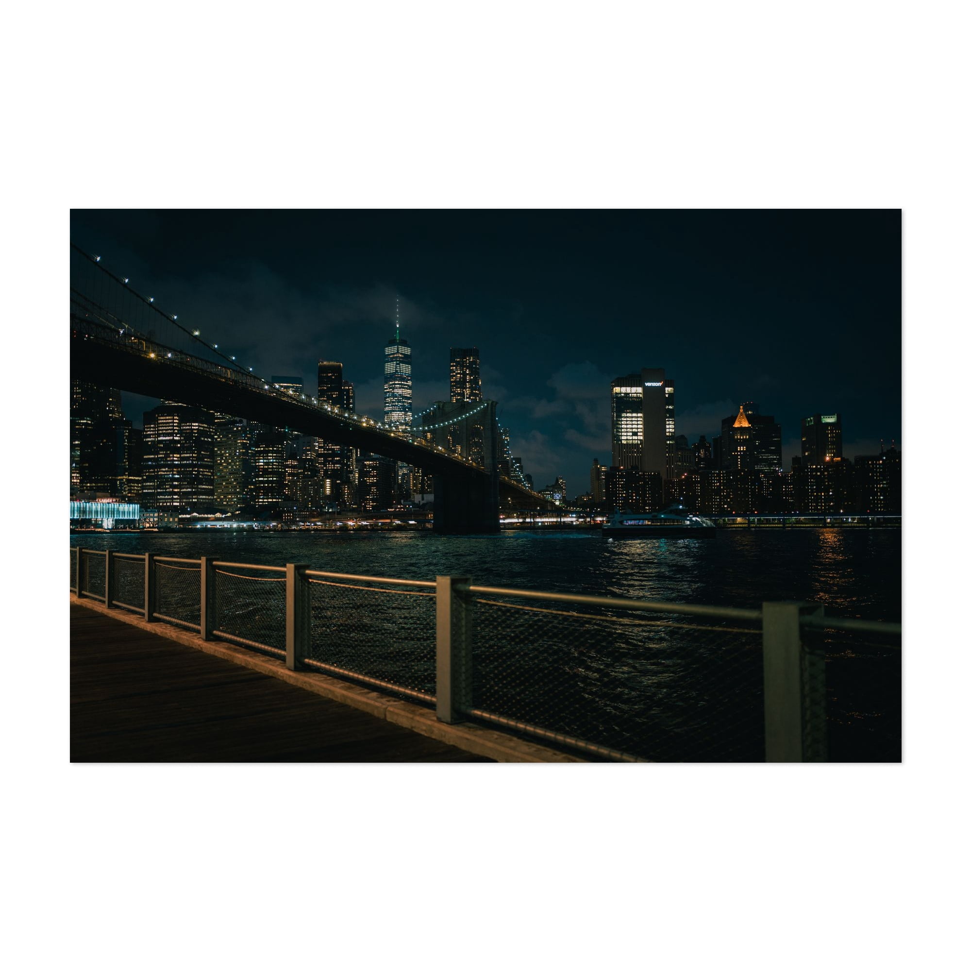 NYC Skyline from Dumbo 02 - Brooklyn New York Photography Cityscape ...