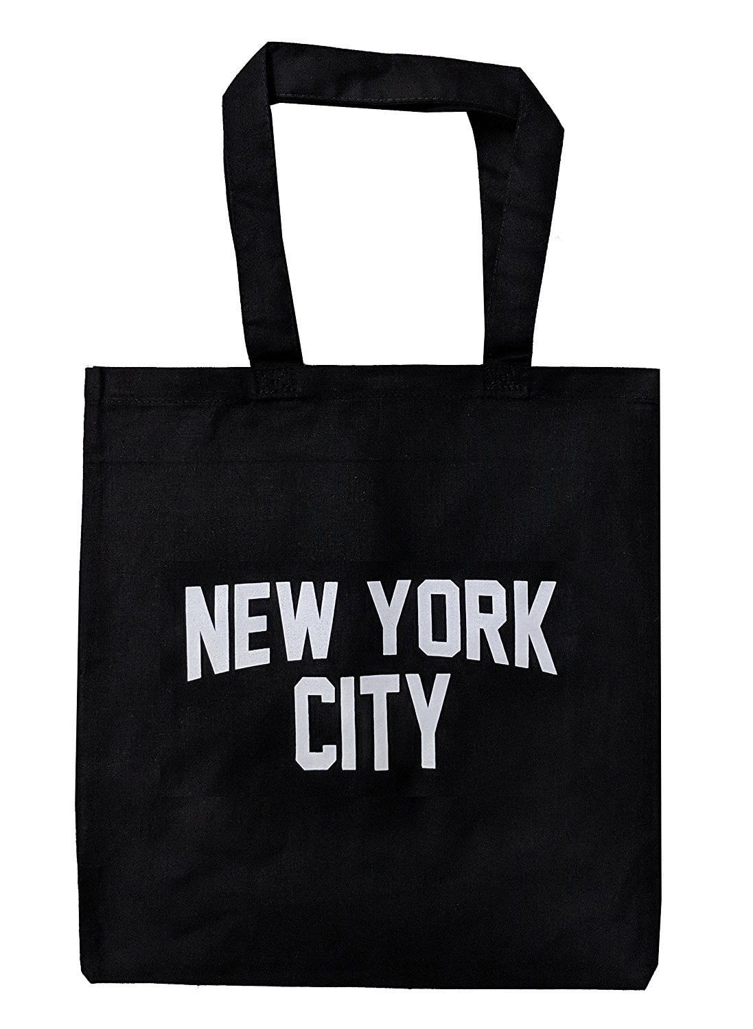 NYC Tote Bag New York City 100% Cotton Canvas Screenprinted Event Black ...