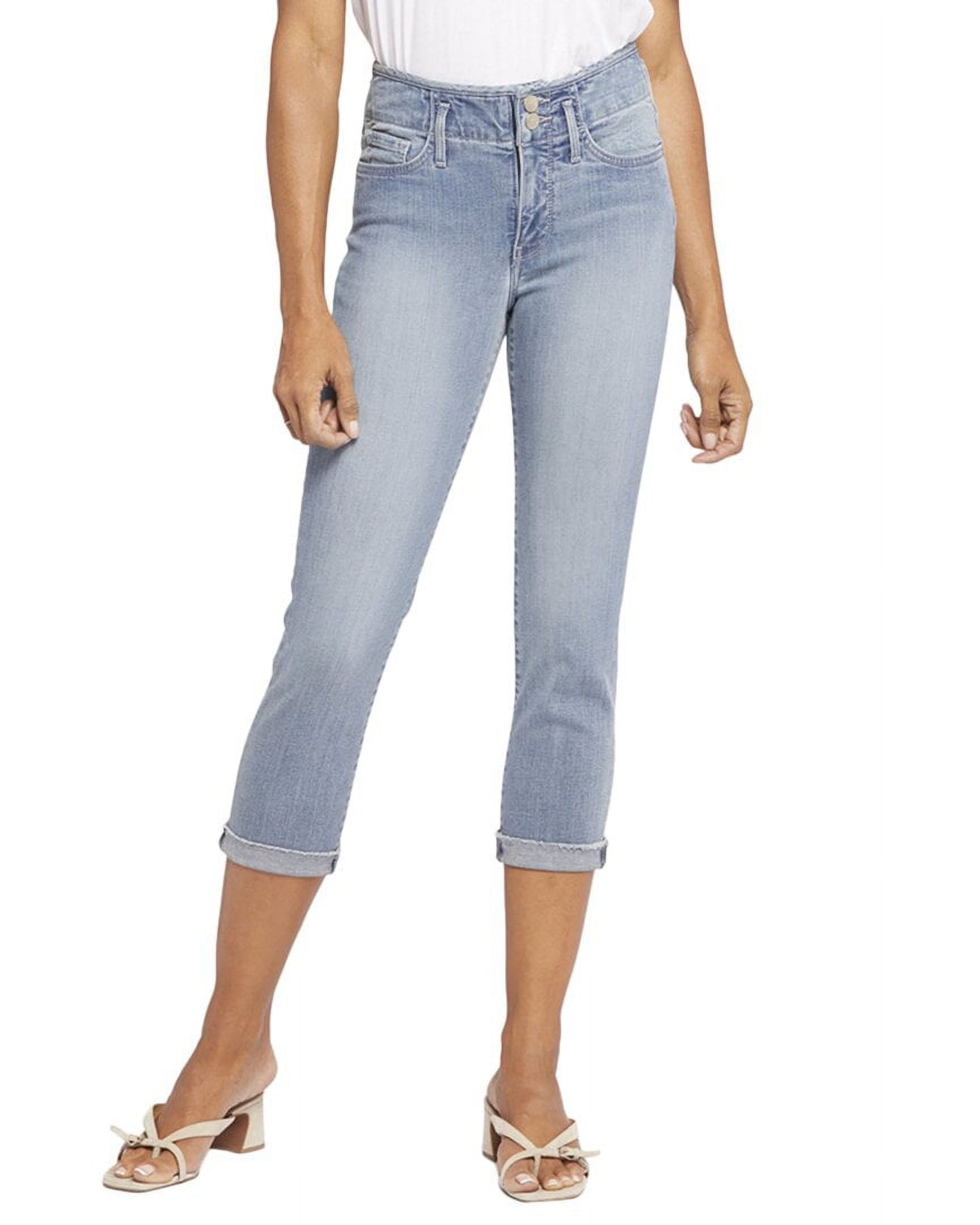 NYDJ womens Petite Chloe Thistle Falls Capri Jean, 00P - Walmart.com