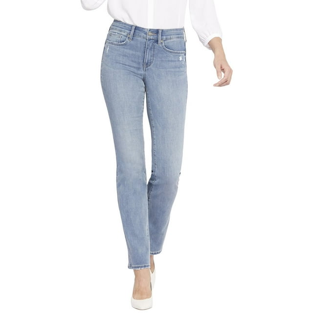 NYDJ womens Petite Marilyn Angel Straight Leg Jean, 18P - Walmart.com