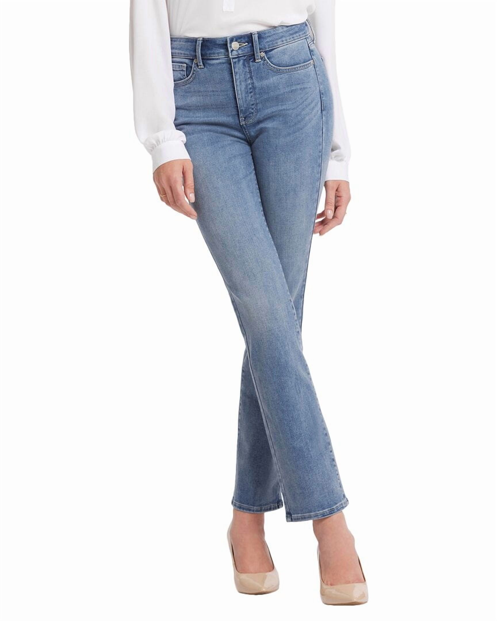 NYDJ womens Petite Marilyn Hayden Valley Straight Leg Jean, 2P ...