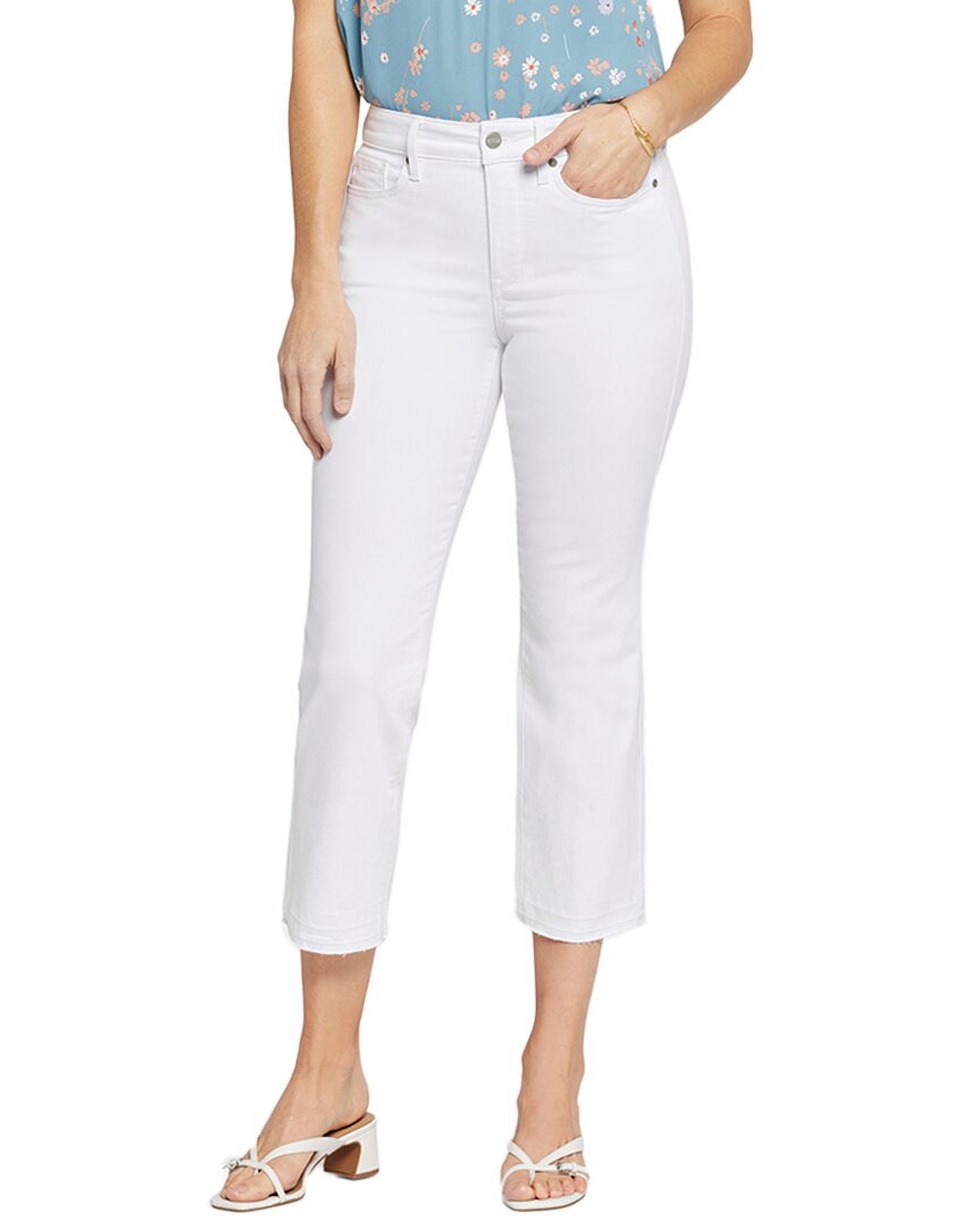 NYDJ womens Petite Marilyn Optic White Ankle Jean, 18P - Walmart.com