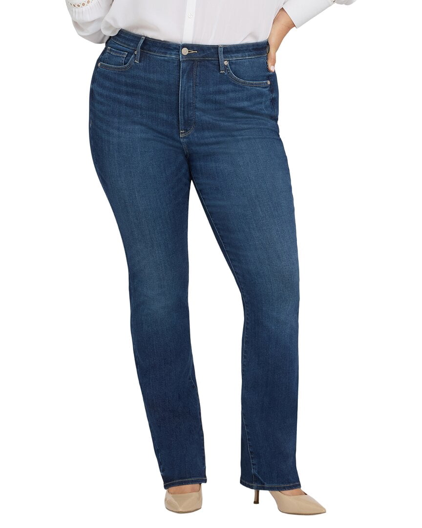 NYDJ womens Plus Billie High-Rise Vintage Lapis Bootcut Jean, 26W ...