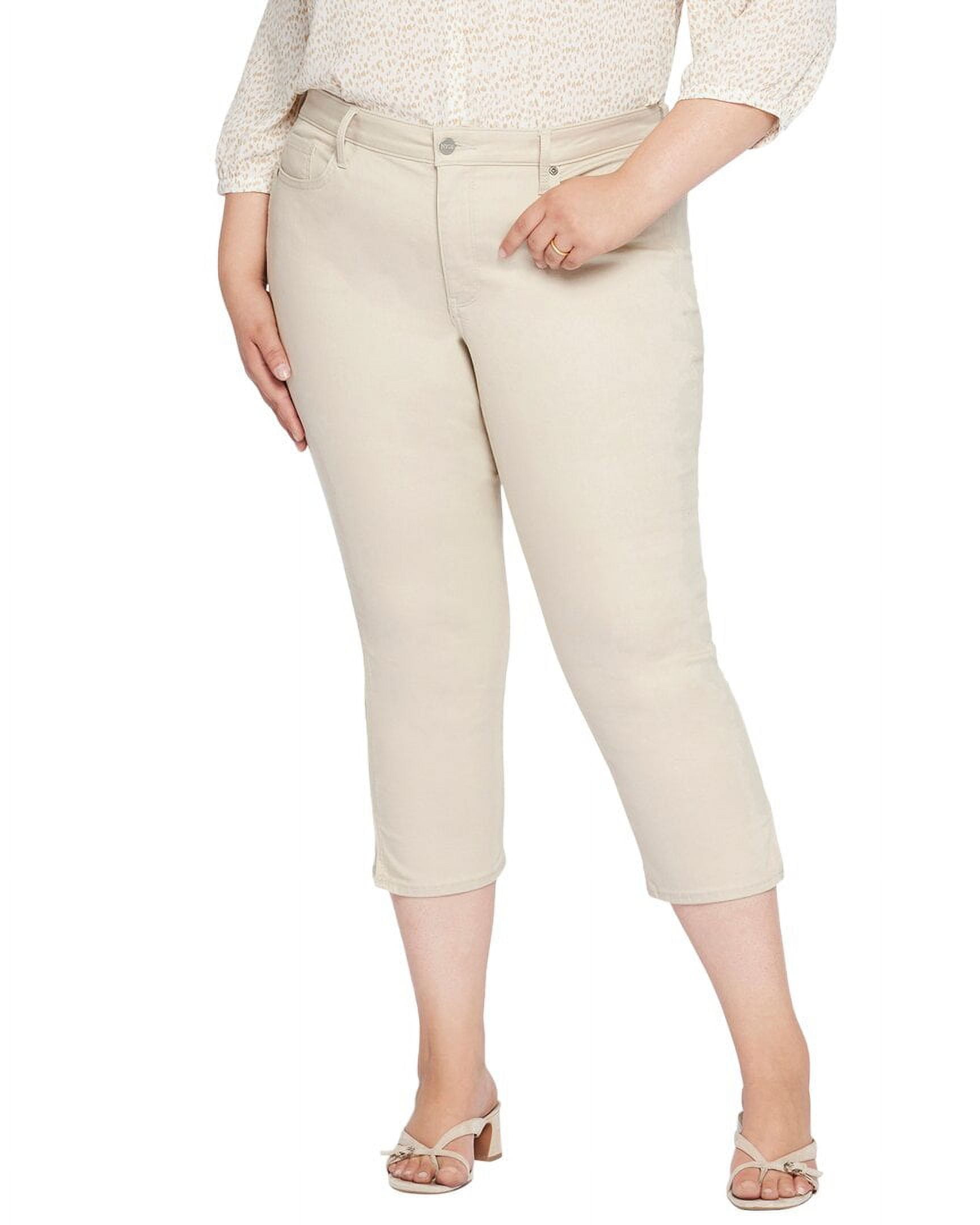 NYDJ womens Plus Chloe Feather Capri Jean, 26W - Walmart.com