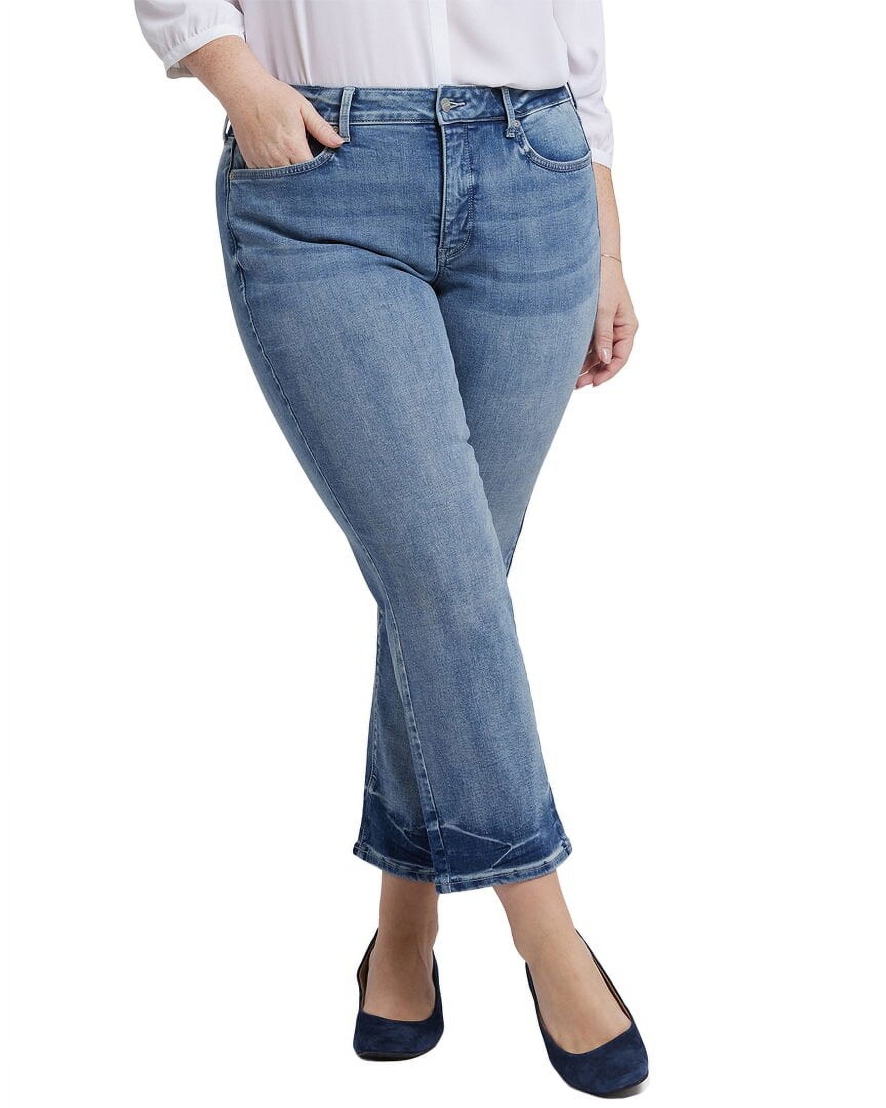 NYDJ womens Plus Marilyn Torrent Peak Ankle Crop Jean, 24W - Walmart.com