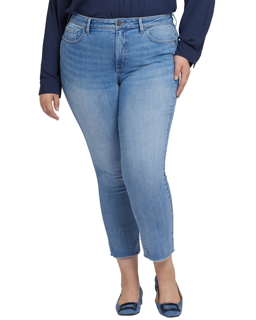 NYDJ womens Plus Sheri Blue Valley Ankle Jean, 20W, Blue - Walmart.com
