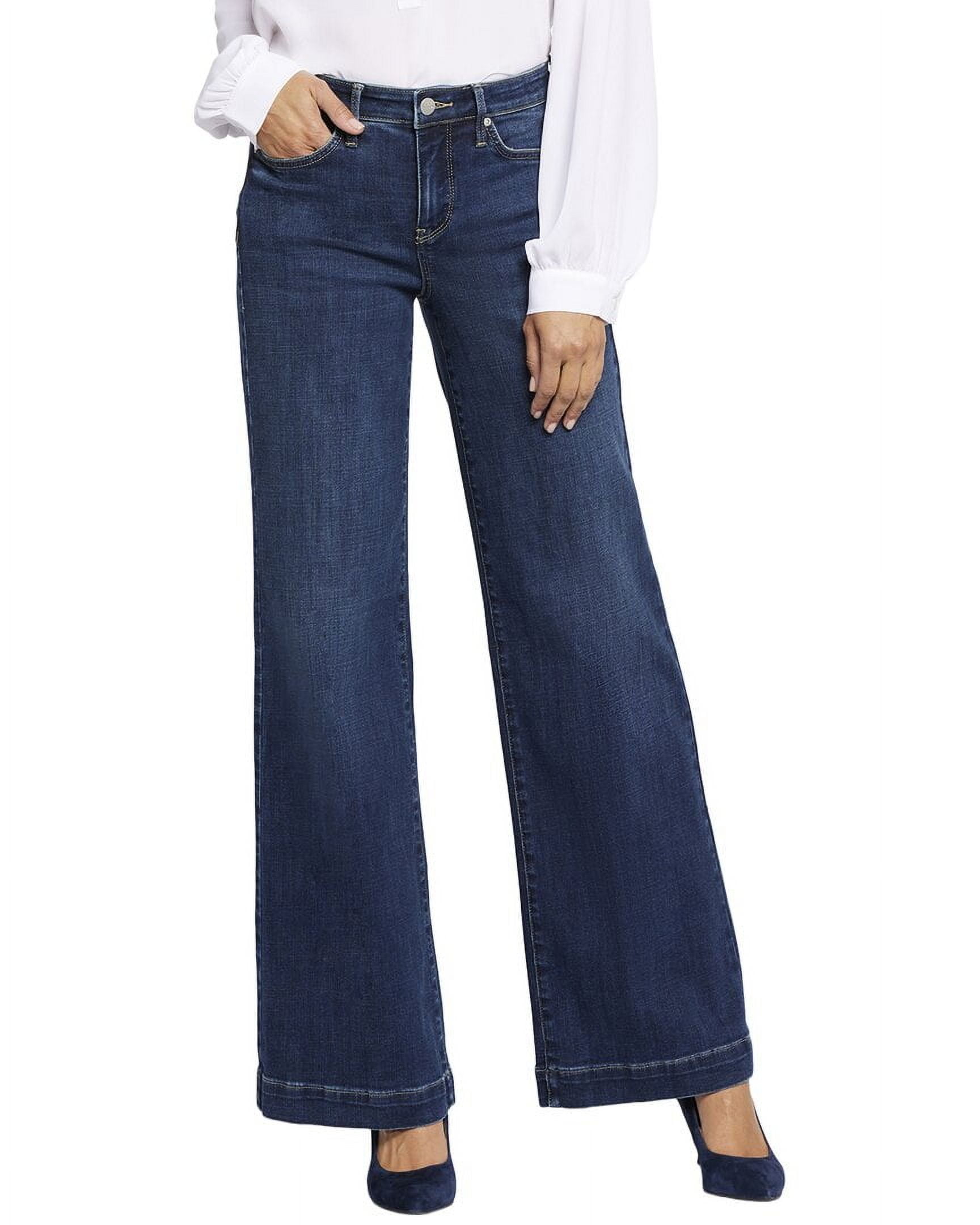 NYDJ womens Teresa Cambridge Wide Leg Jean, 16 - Walmart.com