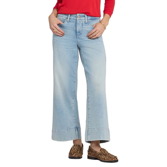 NYDJ womens Teresa Keys View Wide Leg Jean, 2 - Walmart.com