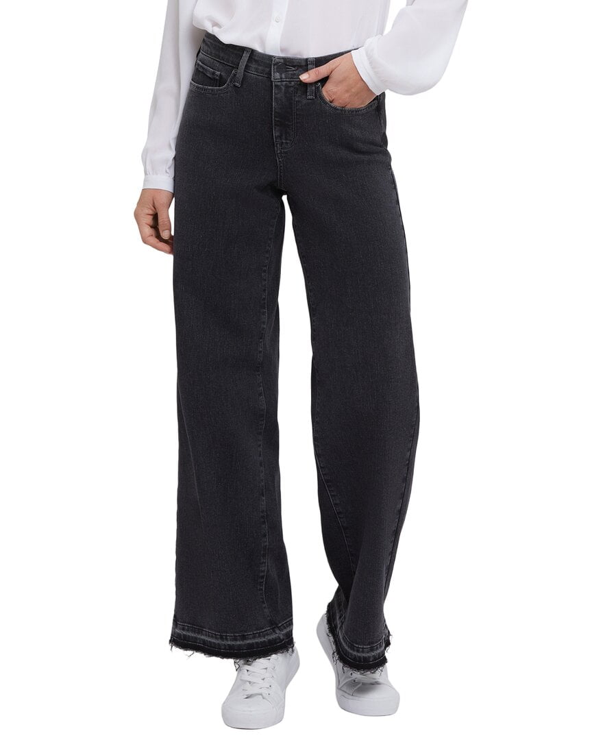 NYDJ womens Teresa Slate Stone Wide Leg Jean, 0 - Walmart.com