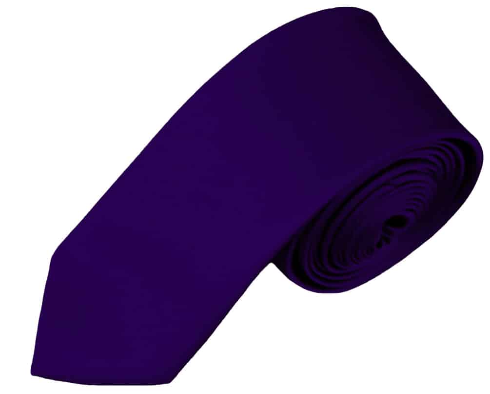 NYFASHION101 Big Boys' Kids' Children's Solid Color 48" Neck Tie, Dark ...