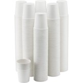 Solo, SCC442050, Treated Paper Water Cups, 100 / Pack, White, 3 fl oz ...