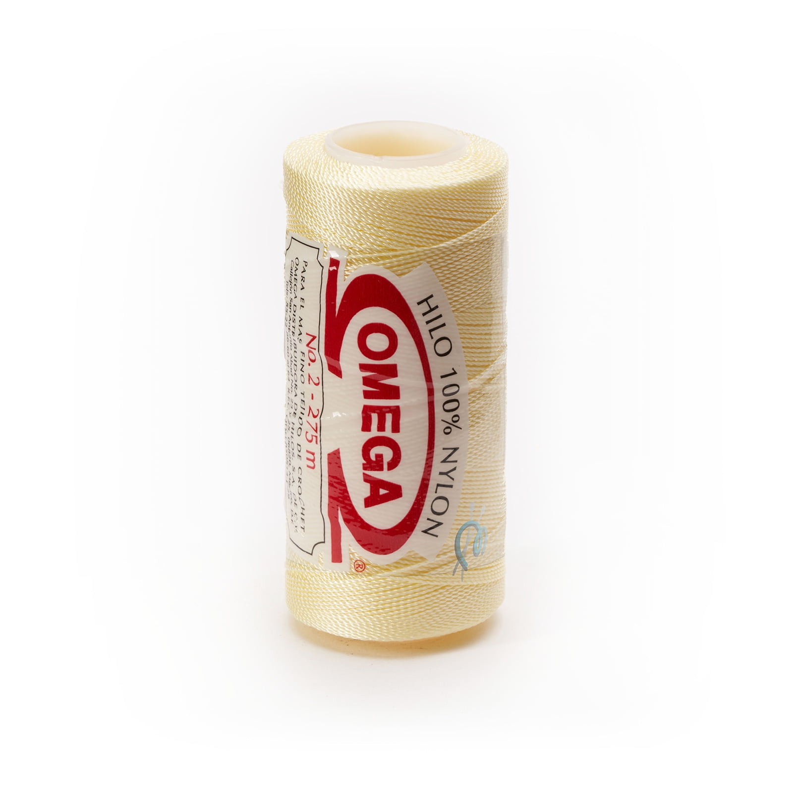 NYLON NO.2 by Omega - Strong 100% Nylon String Cord for Fine Crochet ...
