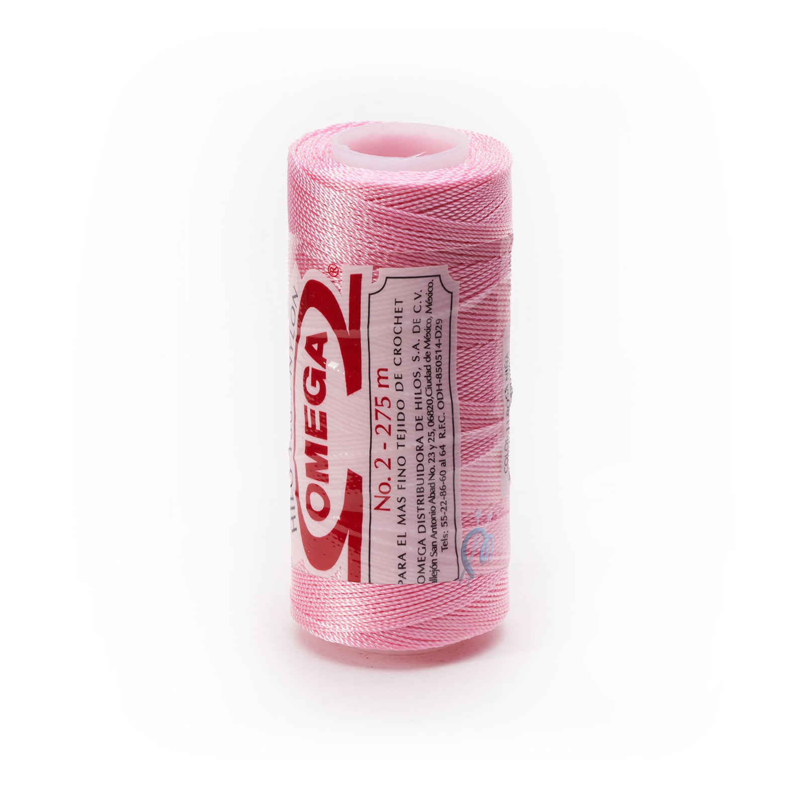 NYLON NO.2 by Omega - Strong 100% Nylon String Cord for Fine Crochet ...