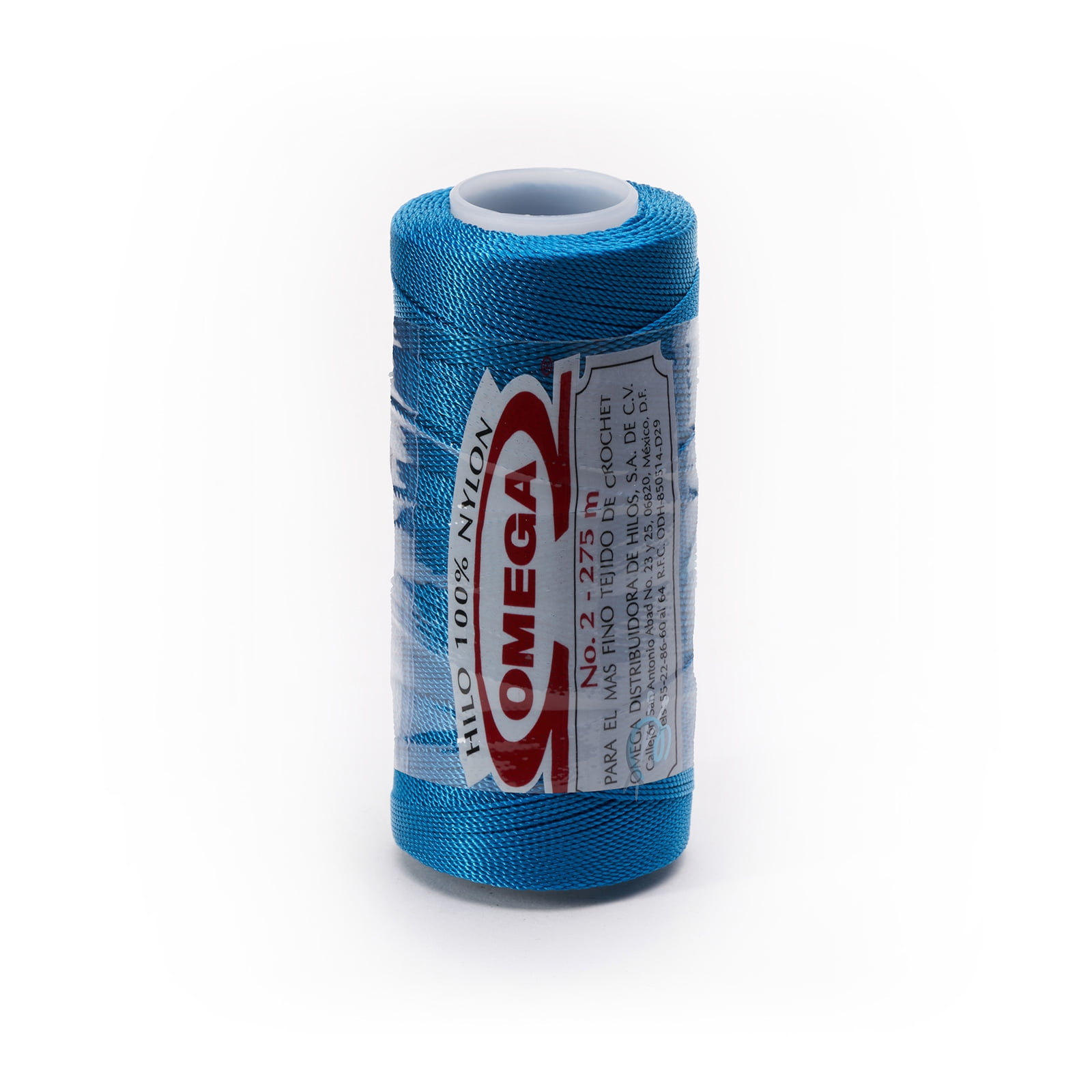 NYLON NO.2 by Omega - Strong 100% Nylon String Cord for Fine Crochet ...