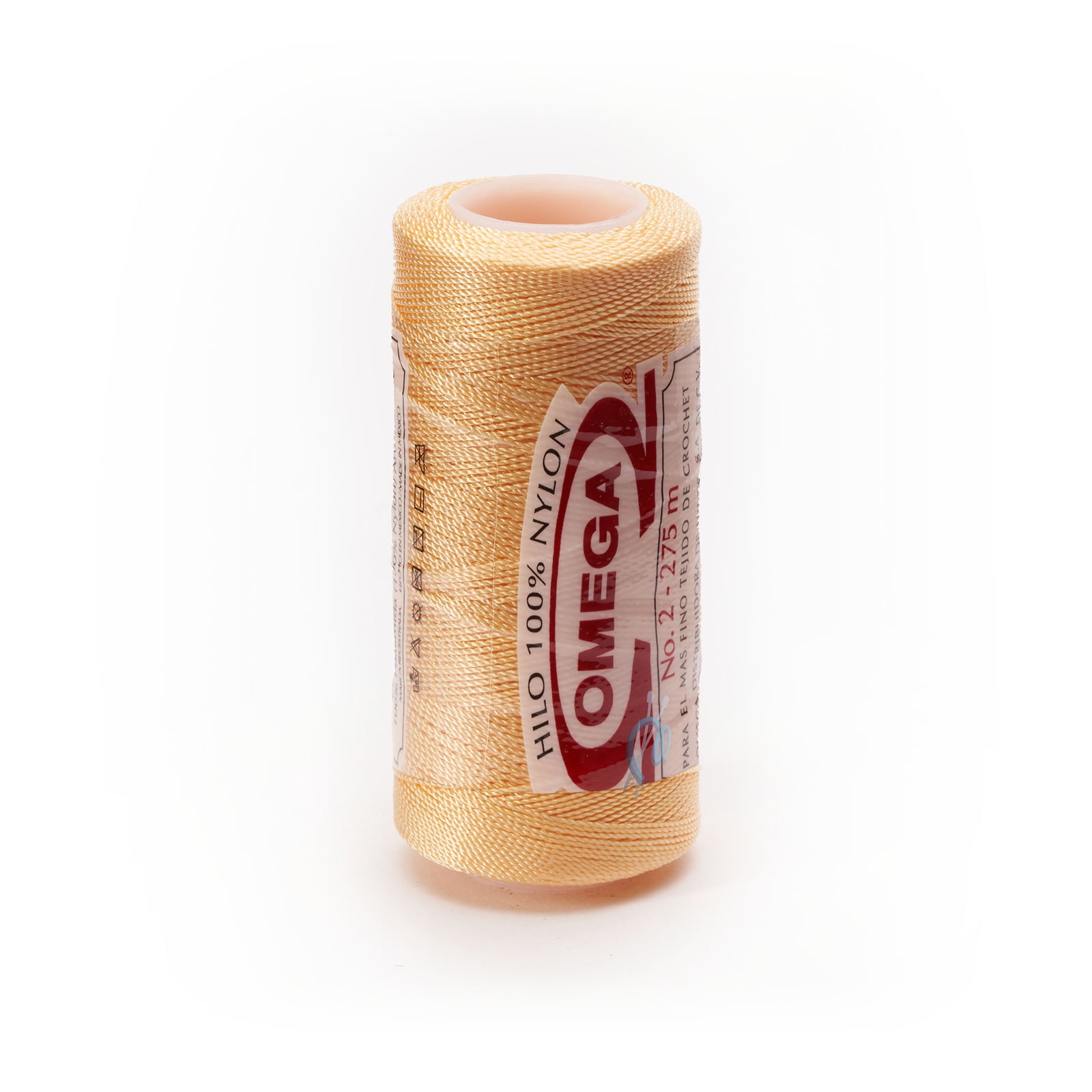 NYLON NO.2 by Omega - Strong 100% Nylon String Cord for Fine Crochet ...