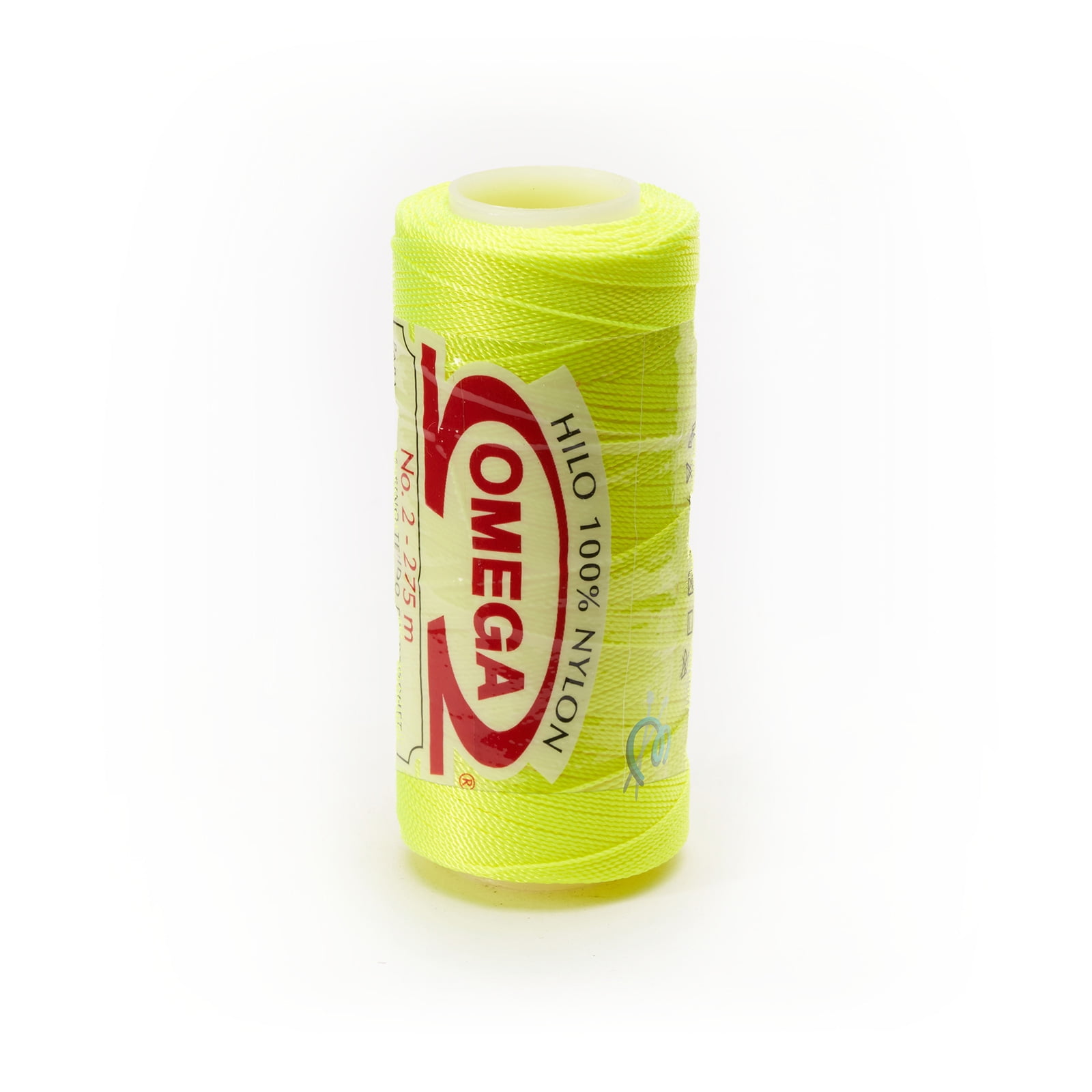 NYLON NO.2 by Omega - Strong 100% Nylon String Cord for Fine Crochet ...