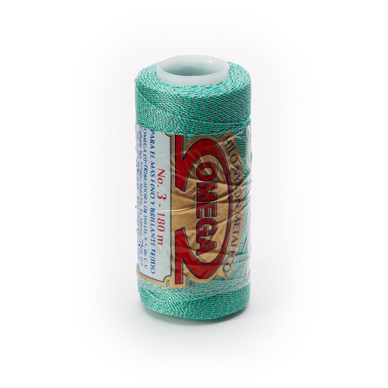 NYLON NO.3 [Metallic] by Omega - Strong 100% Nylon String Cord for Fine ...