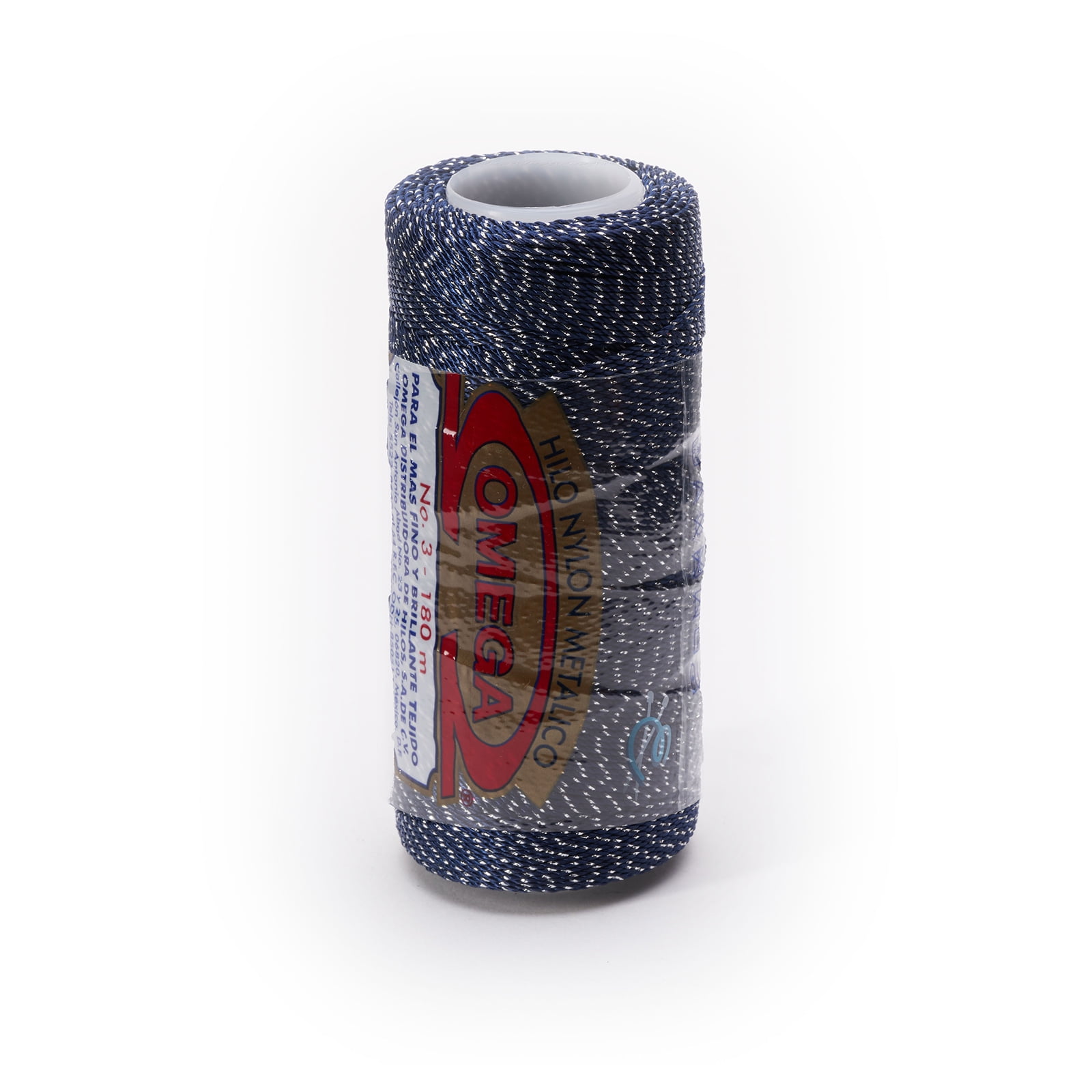 NYLON NO.3 [Metallic] by Omega - Strong 100% Nylon String Cord for Fine ...