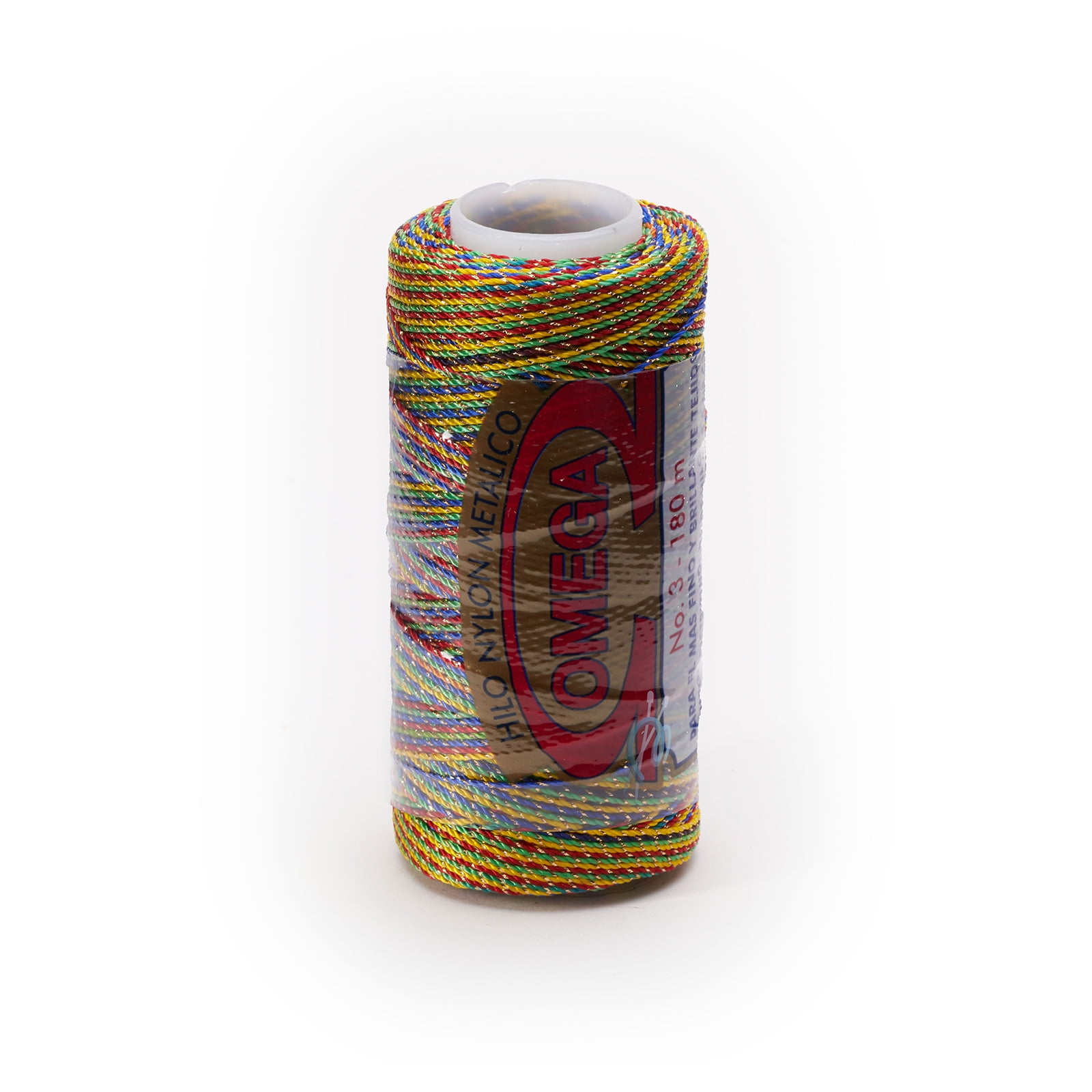 NYLON NO.3 [Metallic] by Omega - Strong 100% Nylon String Cord for Fine ...