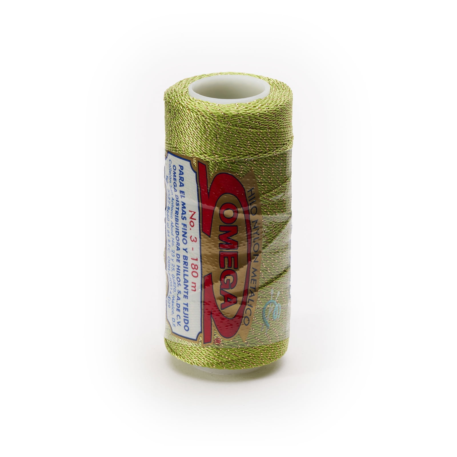 NYLON NO.3 [Metallic] by Omega - Strong 100% Nylon String Cord for Fine ...