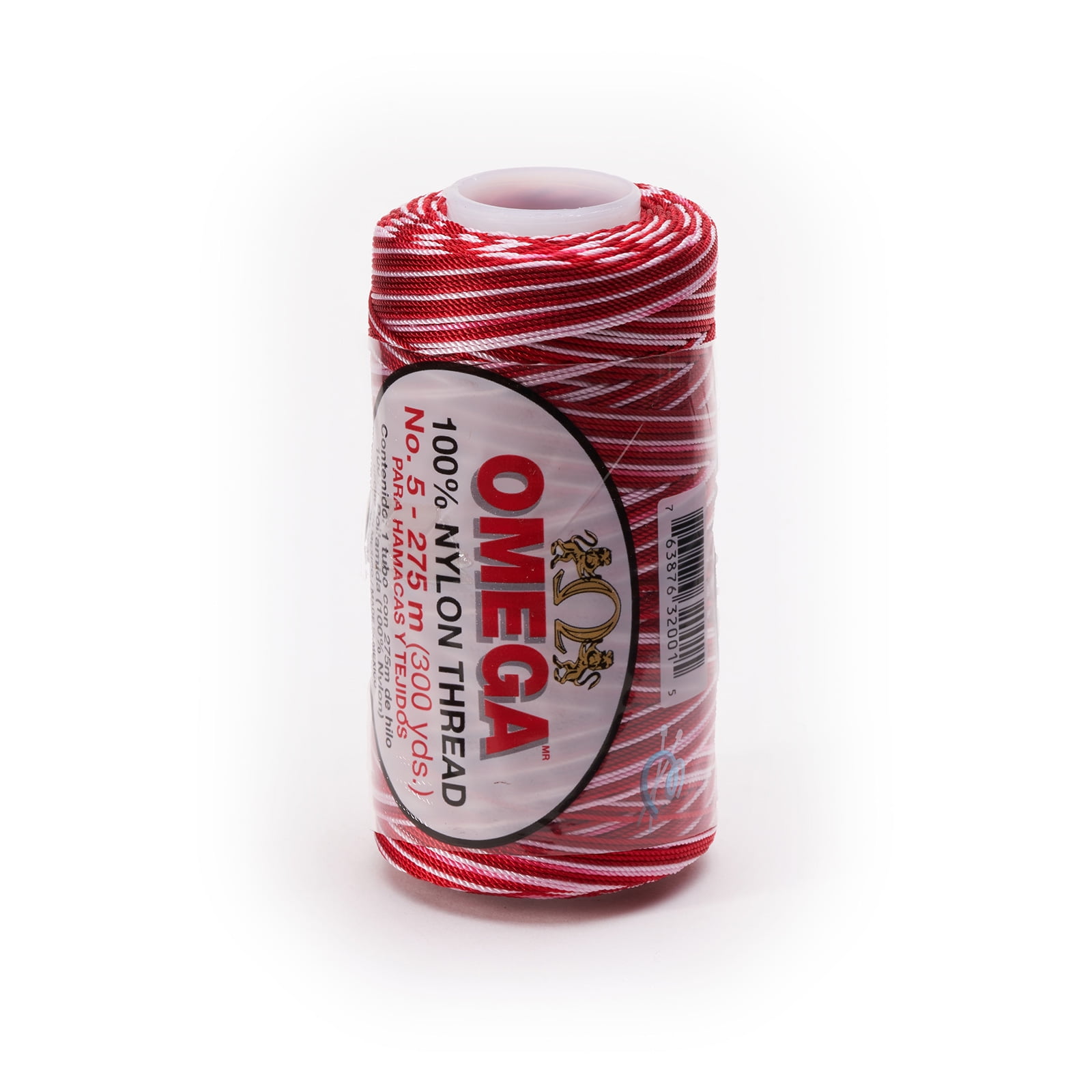 NYLON NO.5 [Variegated] by Omega - Strong 100% Nylon String Cord for ...