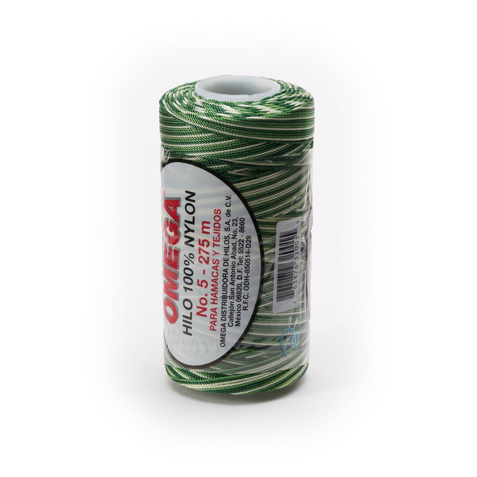 NYLON NO.5 [Variegated] by Omega - Strong 100% Nylon String Cord for ...