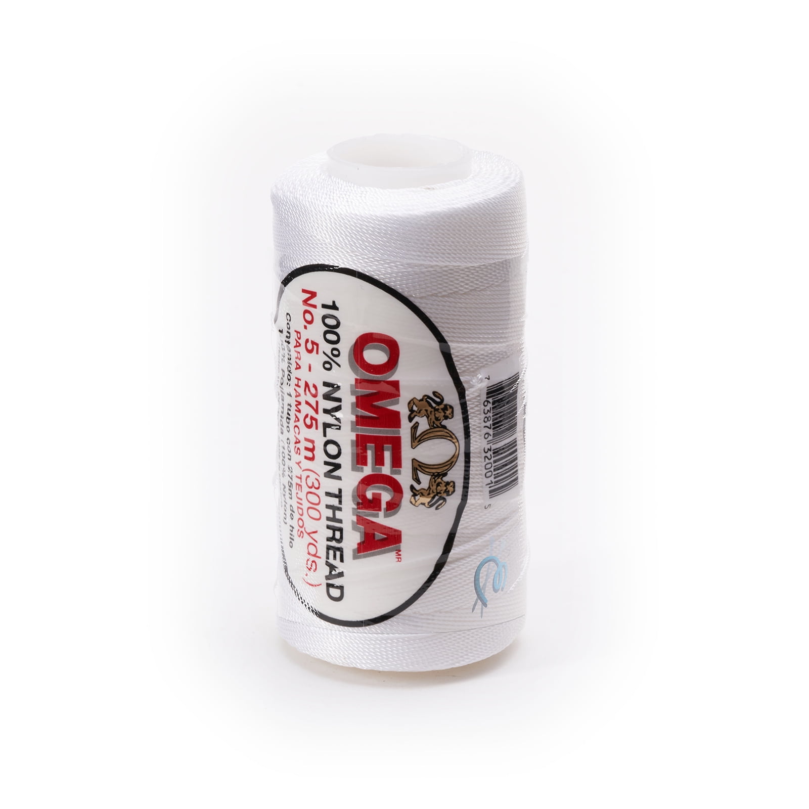 Omega, Nylon No.5, Strong 100% Nylon String Cord, Fine Crochet and ...