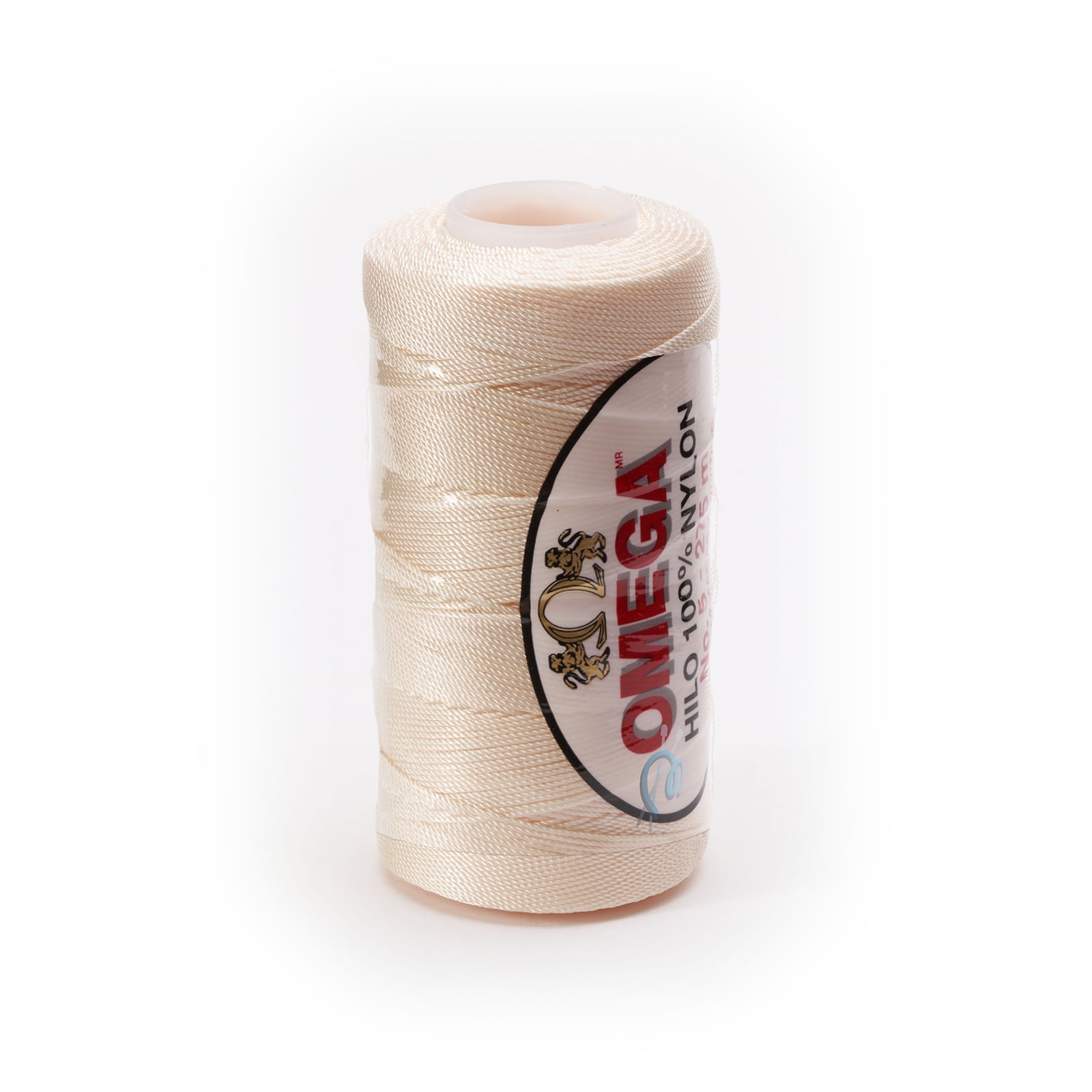 NYLON NO.5 by Omega - Strong 100% Nylon String Cord for Fine Crochet ...