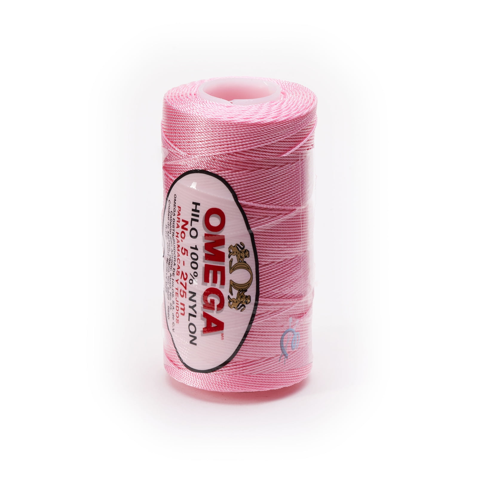 NYLON NO.5 by Omega - Strong 100% Nylon String Cord for Fine Crochet ...