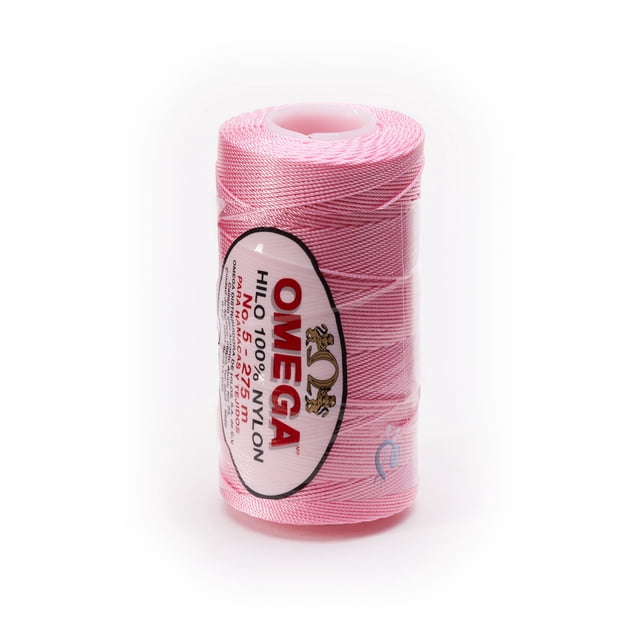 NYLON NO.5 by Omega - Strong 100% Nylon String Cord for Fine Crochet ...