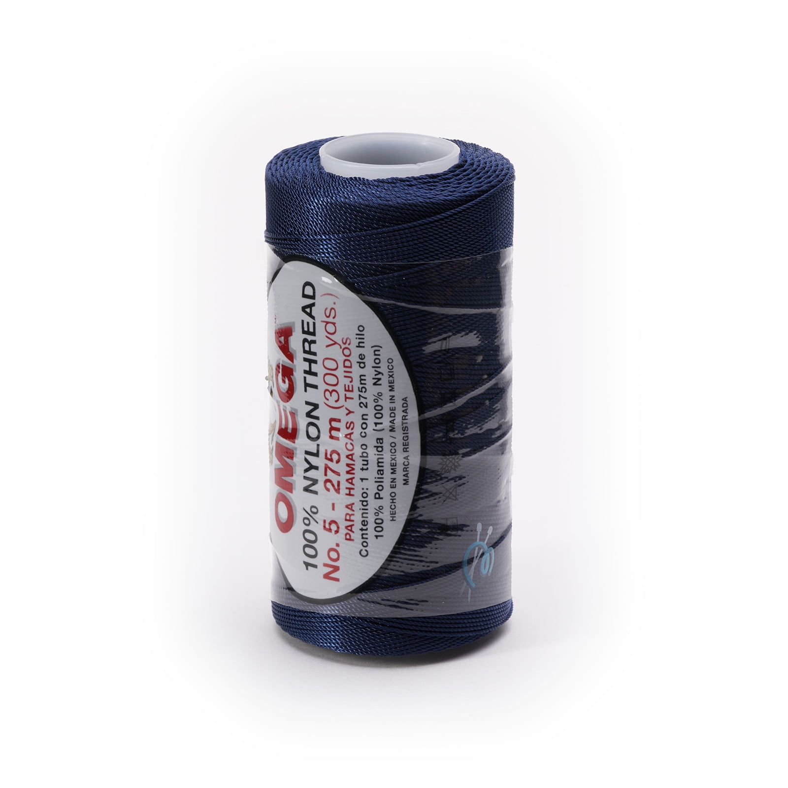 NYLON NO.5 by Omega - Strong 100% Nylon String Cord for Fine Crochet ...