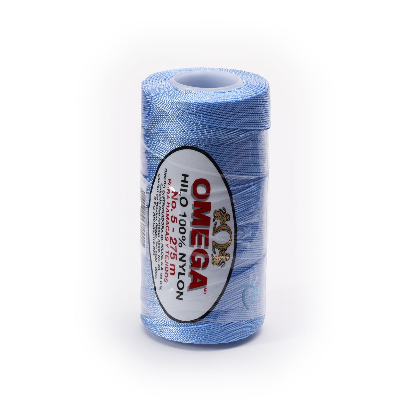 NYLON NO.5 by Omega - Strong 100% Nylon String Cord for Fine Crochet ...