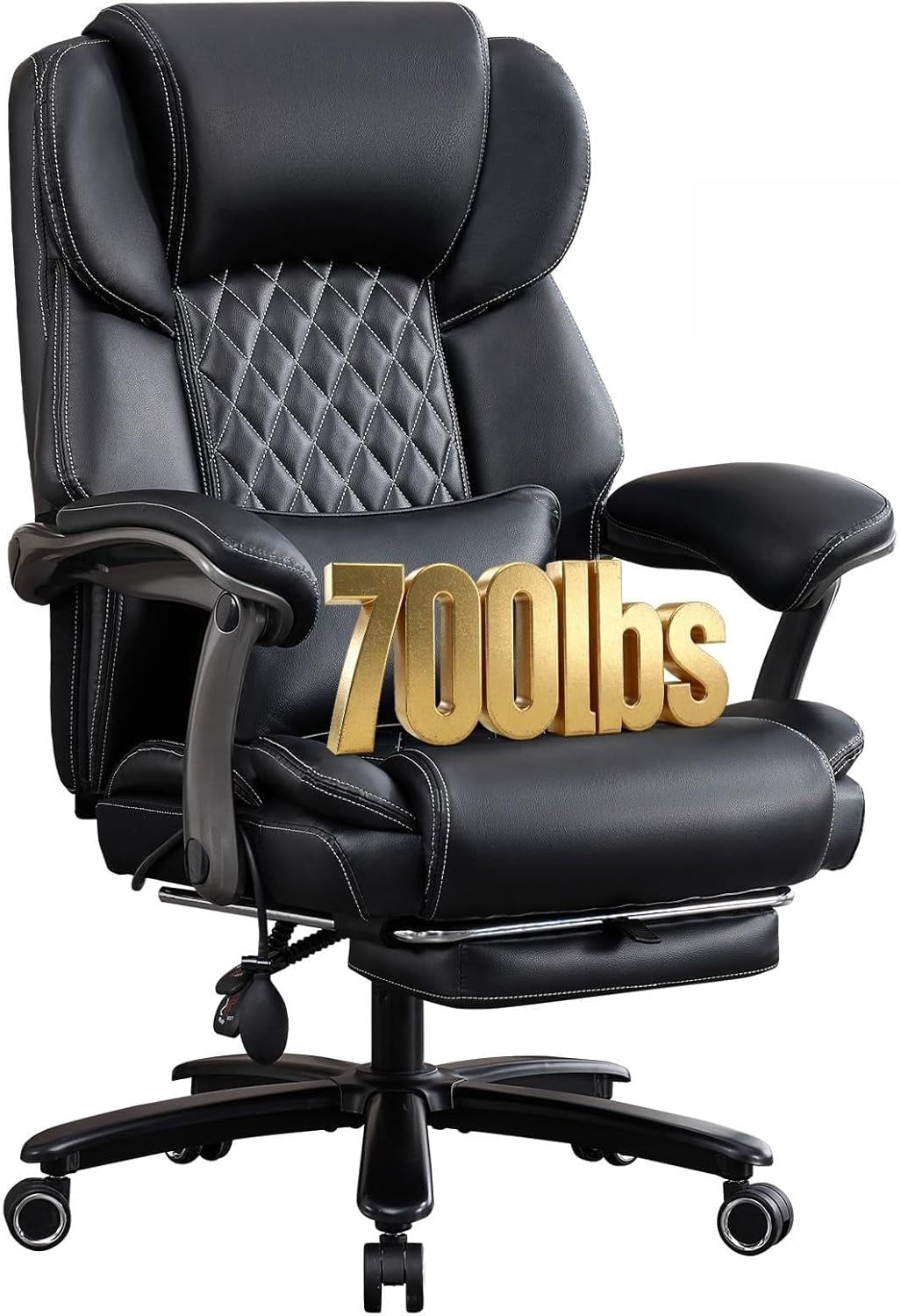 NYOAK 700lbs Big and Tall Office Chair for Heavy People–Heavy Duty ...