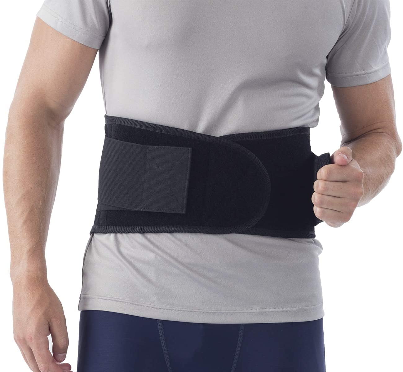 NYOrtho Breathable Unisex Back Brace Lumbar Support Bel, Medium, Black ...