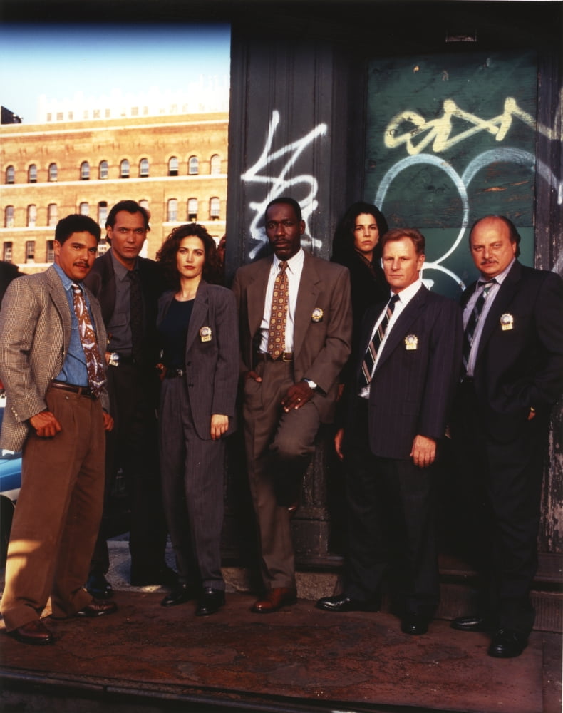 NYPD Blue Group Picture in Formal Attire with Badge Photo Print (8 x 10 ...