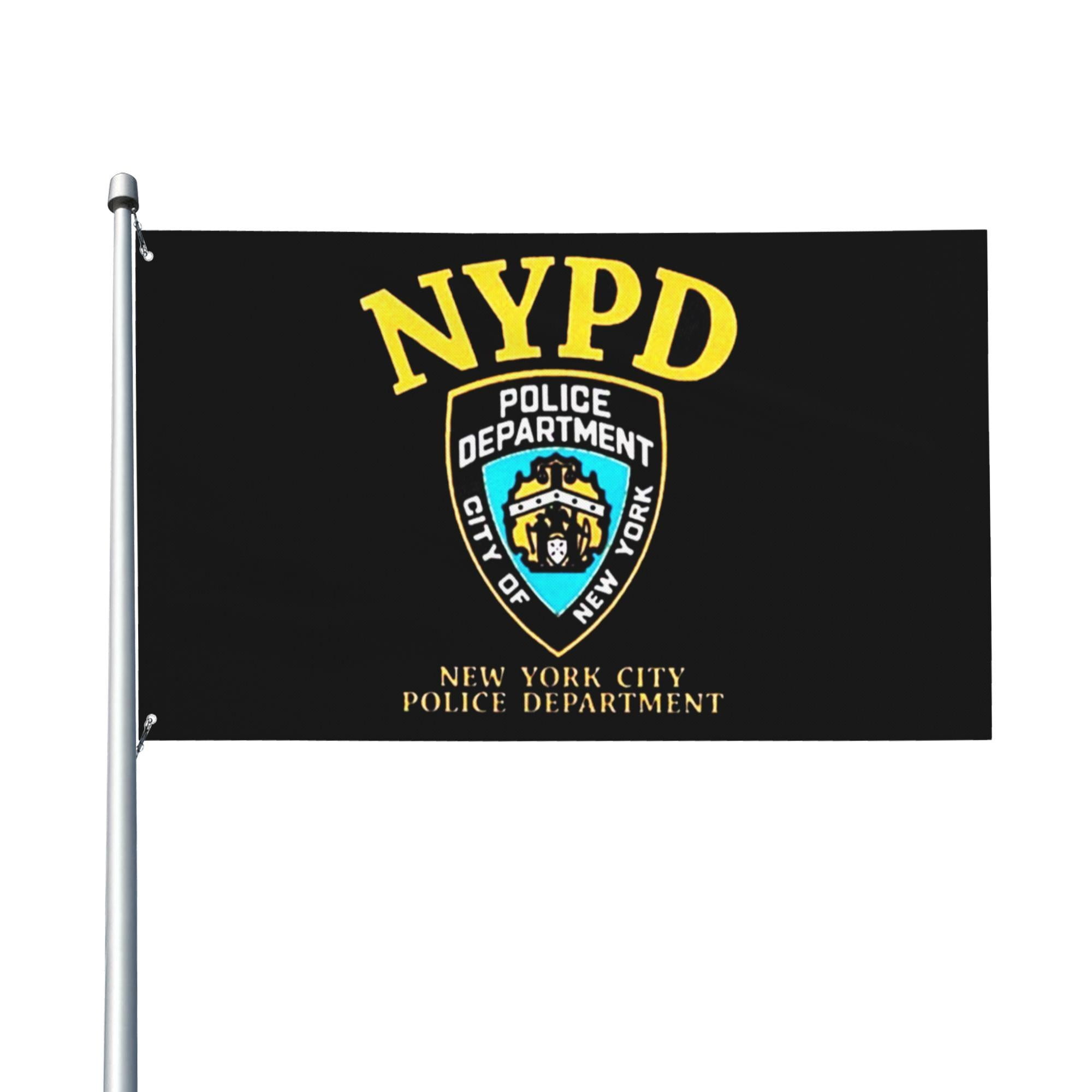 NYPD Flag Outdoor Garden Flag Breeze Flag Home House Flags Banner Sign ...
