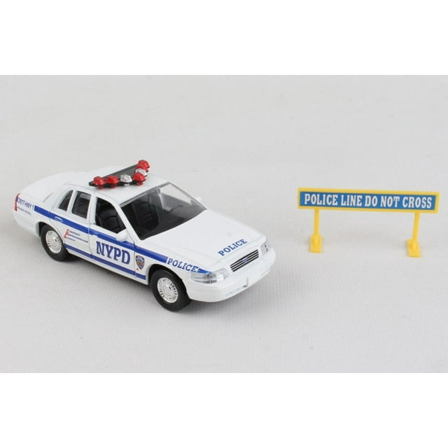NYPD Police Car Set , White - Daron RT8973 - Diecast Model Toy Car ...