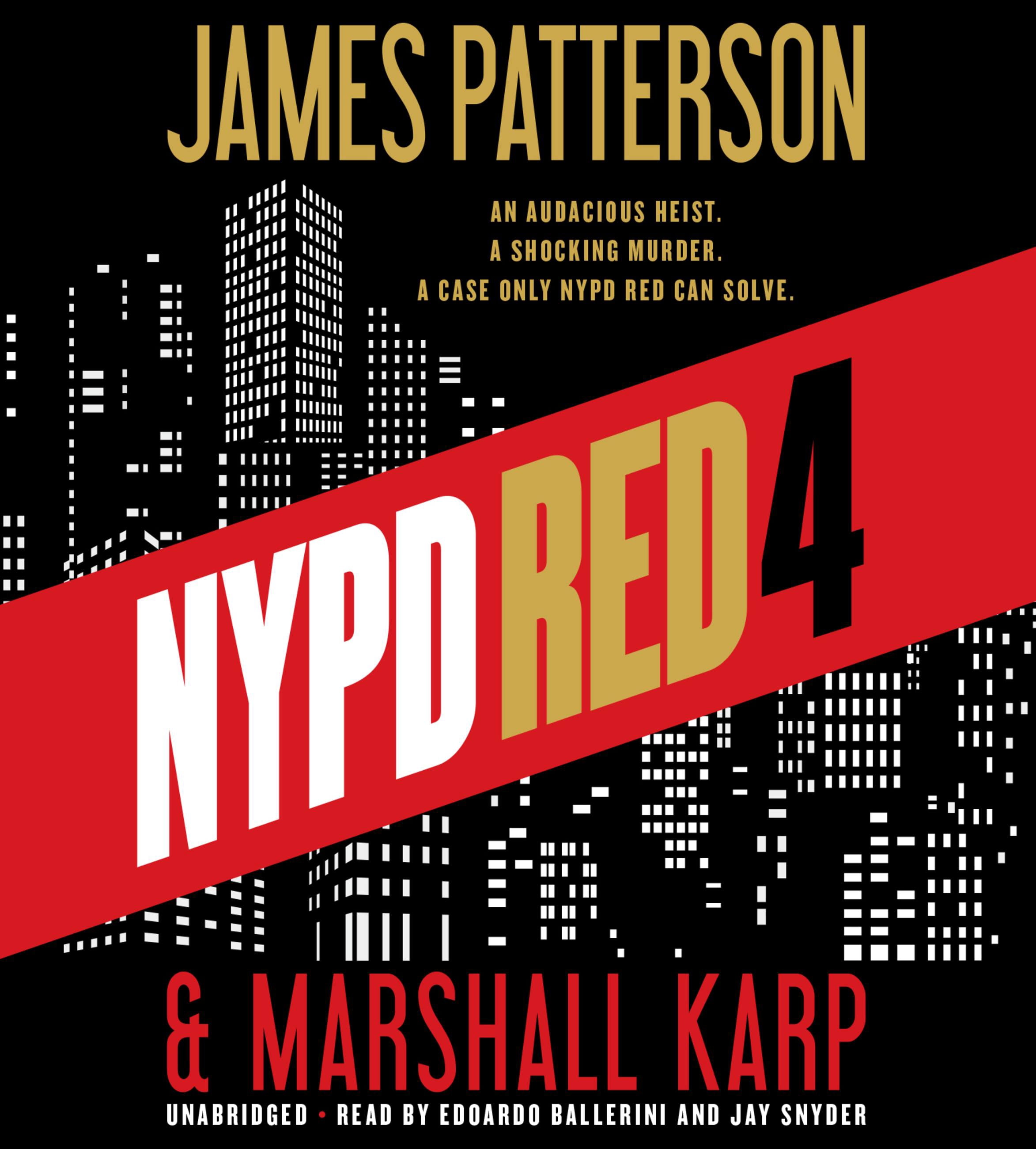 NYPD Red 4 (Audiobook) by James Patterson, Marshall Karp, Edoardo ...